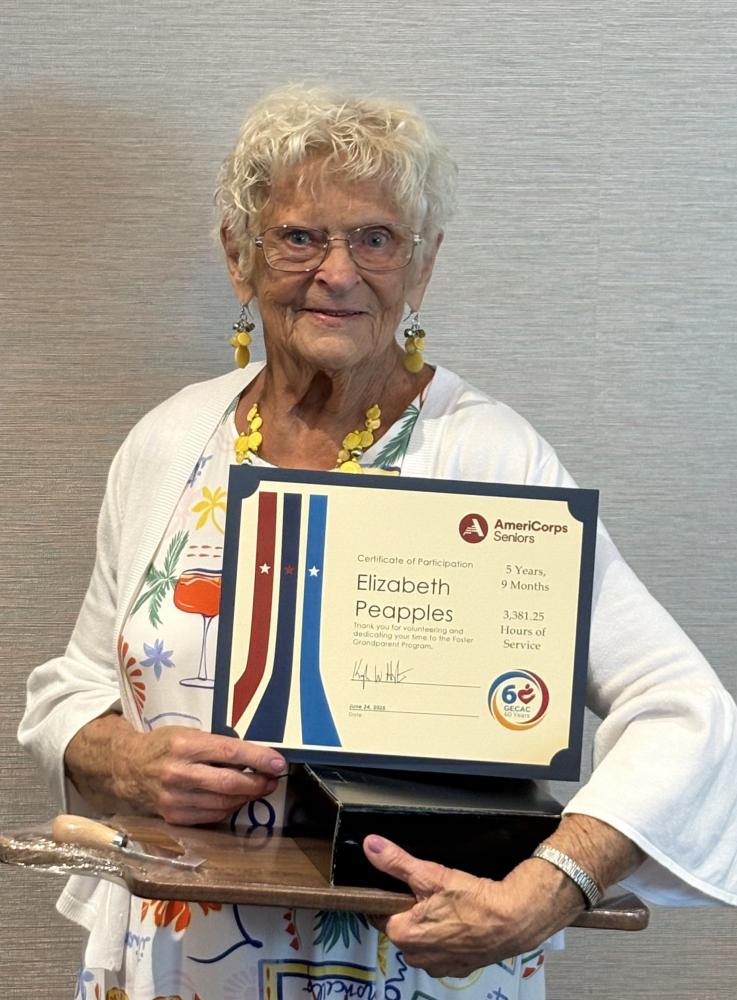 2025 Foster Grandparent Program Recognitions - GECAC